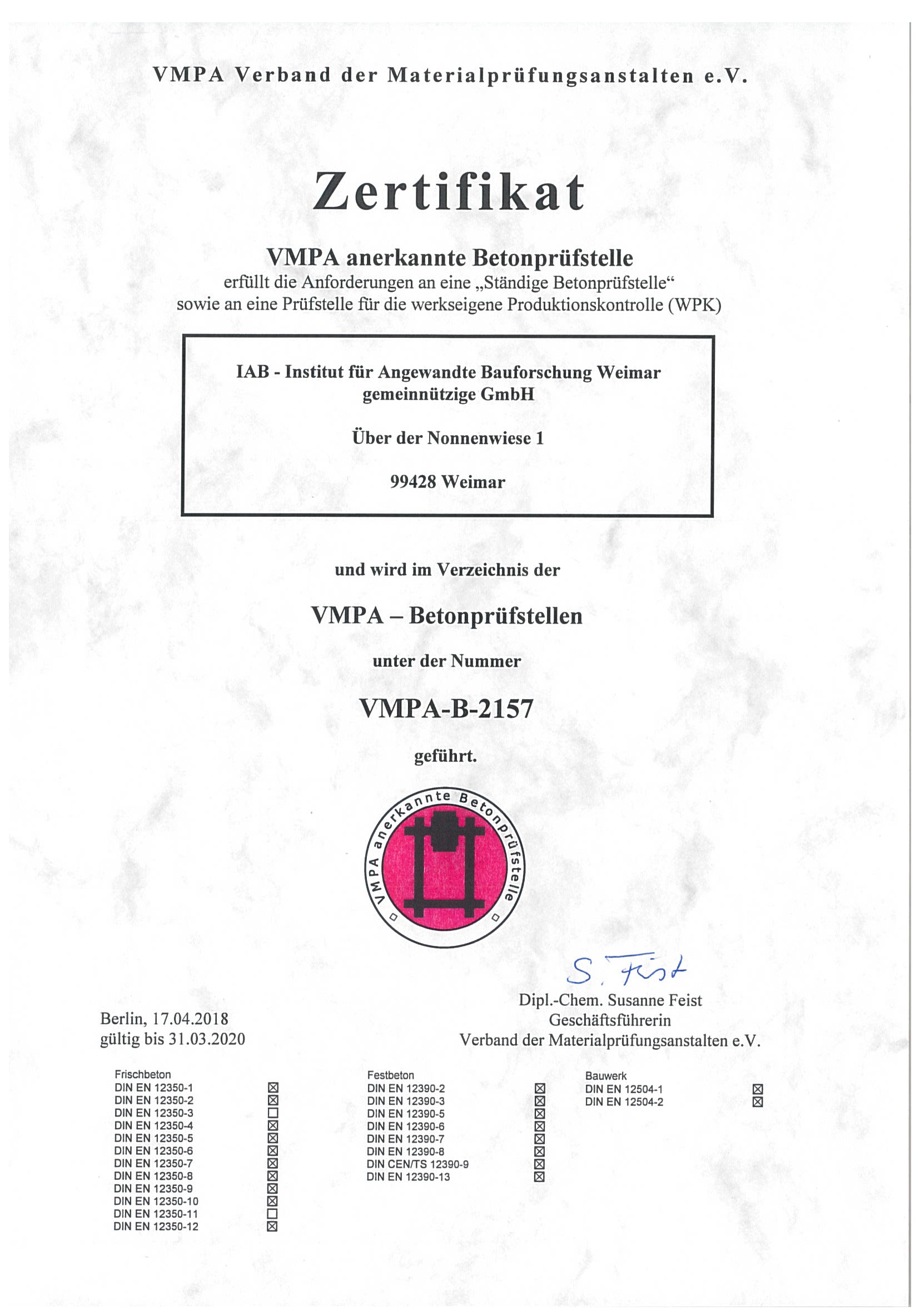 VMPA-Zertifikat-2018-2020 - IAB Weimar gGmbH