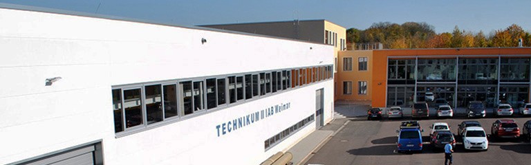 Campus mit Demonstrator und Recycling-Technikum | IAB Weimar gGmbH