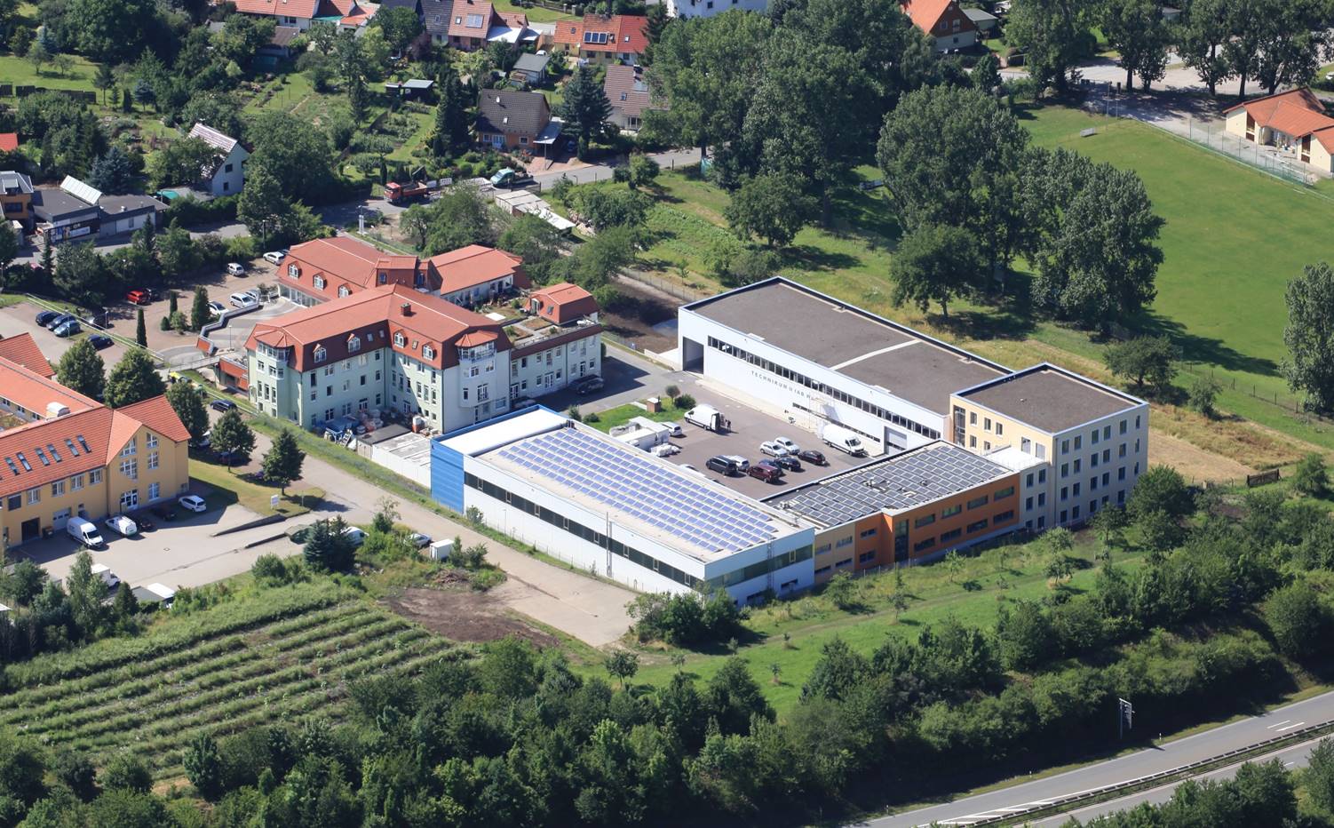 Luftansicht - IAB Weimar gGmbH