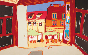 Ankündigung: IAB zeigt „Zwischen Orten“ - Werke von Anne Heilmann